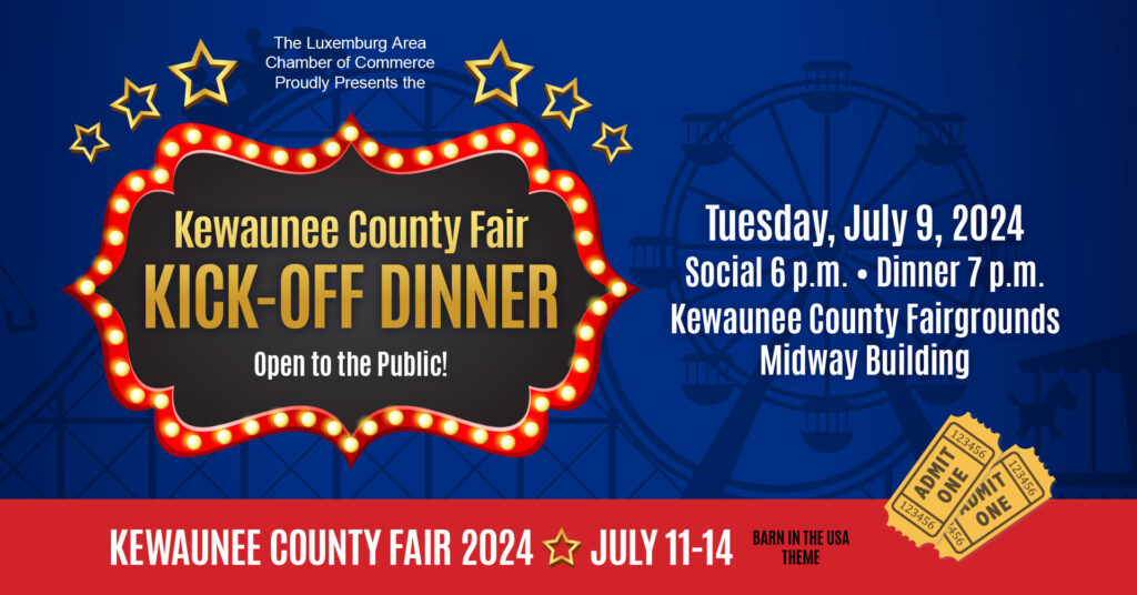 Kewaunee County Fair Kick-off Dinner – Luxemburg Chamber of Commerce
